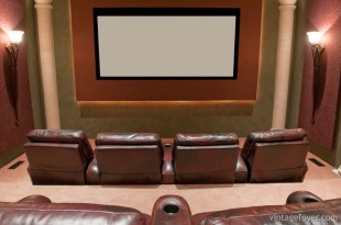 39 Stunning and Inspirational Home Cenima Design Ideas – Vintage Foyer